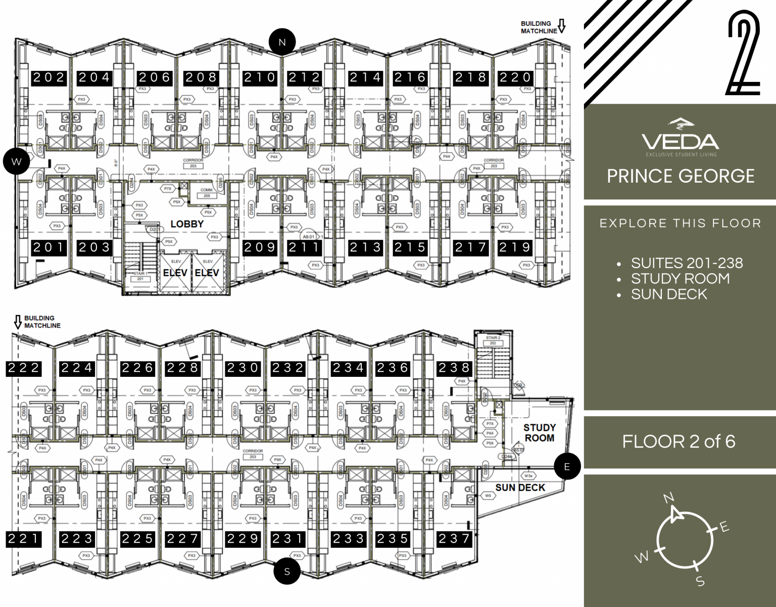 Floorplans - Veda Prince George